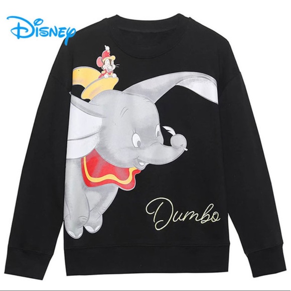 Disney | Sweaters | Disney Dumbo Crewneck Sweatshirt Euc Small | Poshmark